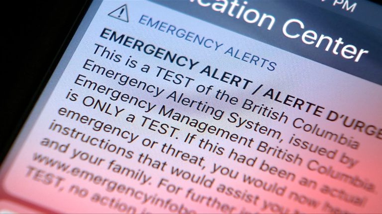 Emergency test today. Here's when
