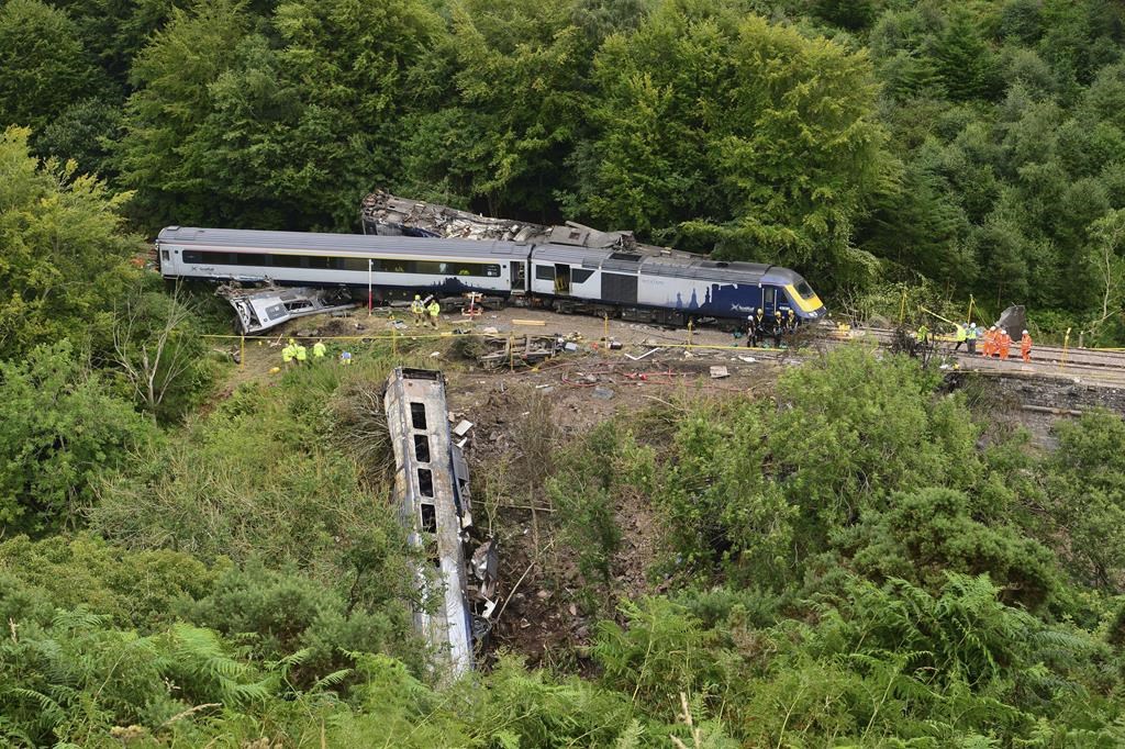 Rail operator pleads guilty in Scottish train crash that killed 3 in ...