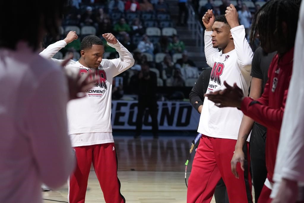 Crowns, chest bumps and swagger: In March Madness, the handshake isn't ...