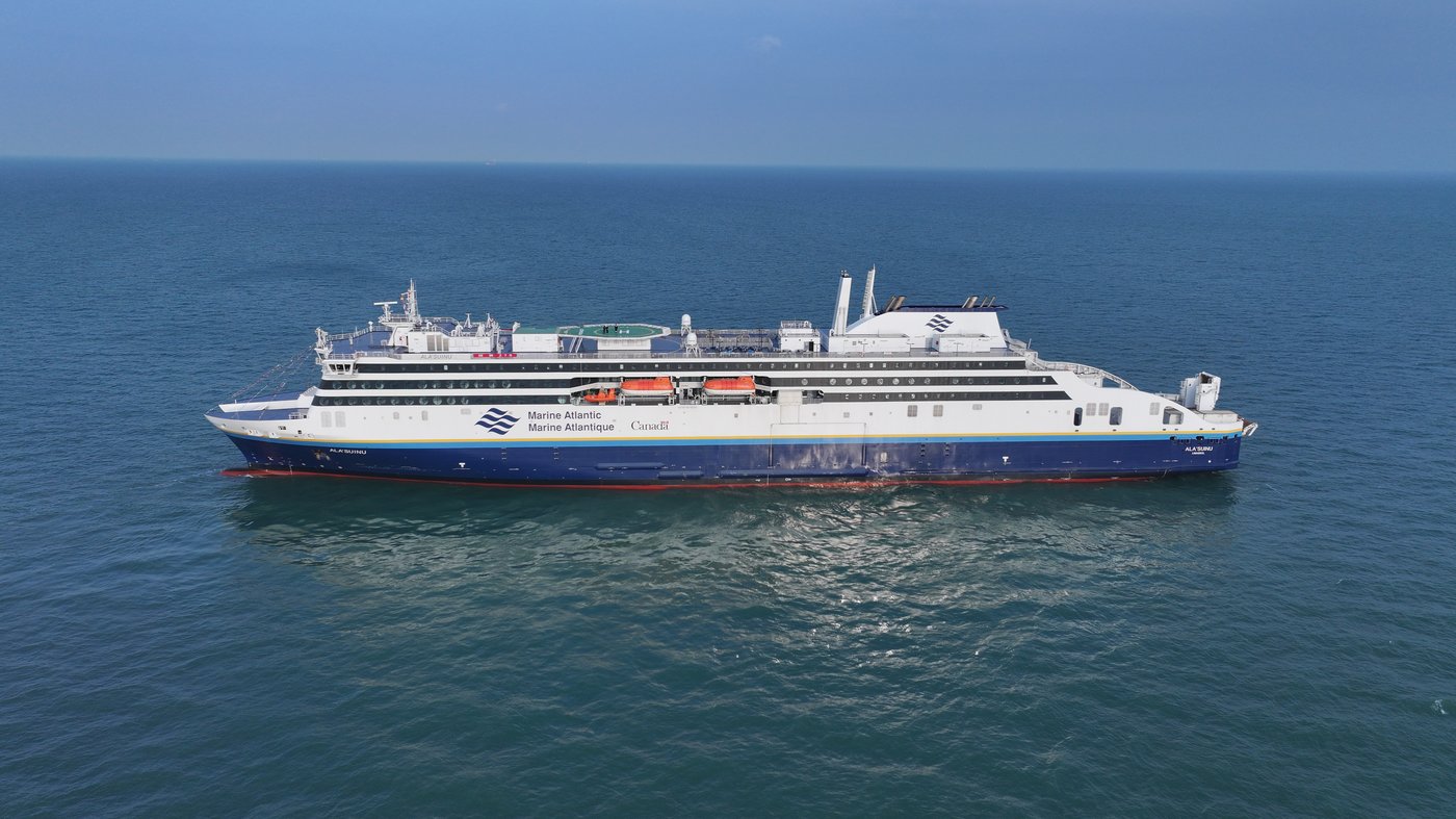 After delay, new ferry Ala'suinu begins carrying passengers between N.S ...