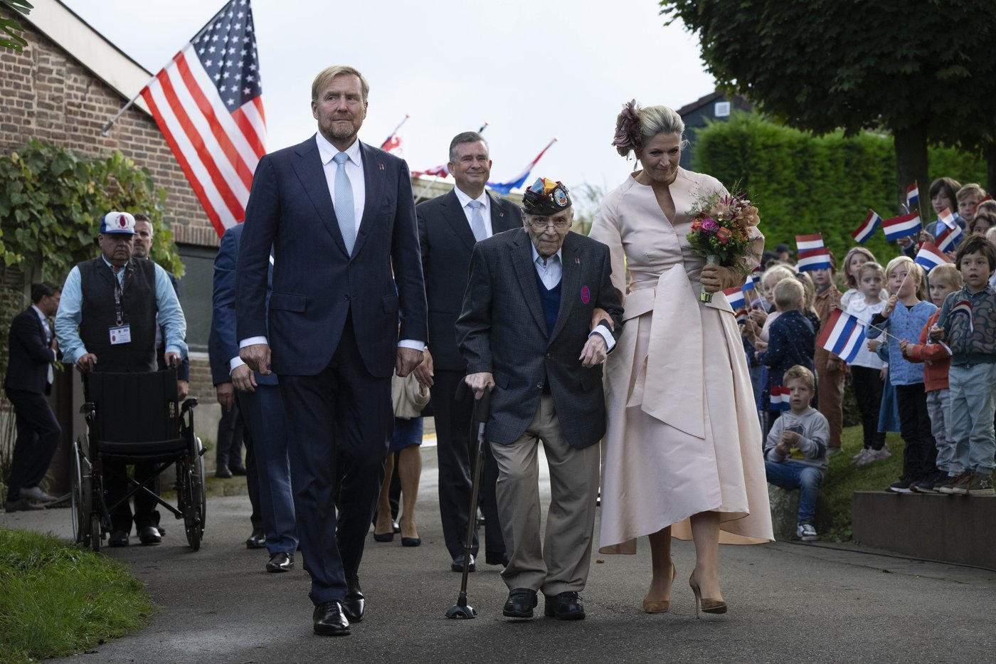 A tiny village has commemorated being the first Dutch place liberated ...