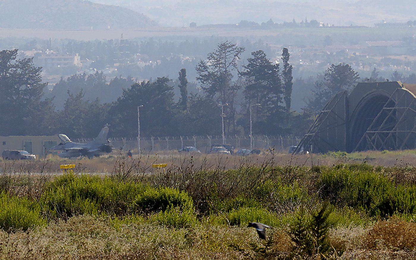 US air force looks to upgrade Cyprus airbase as humanitarian staging ...