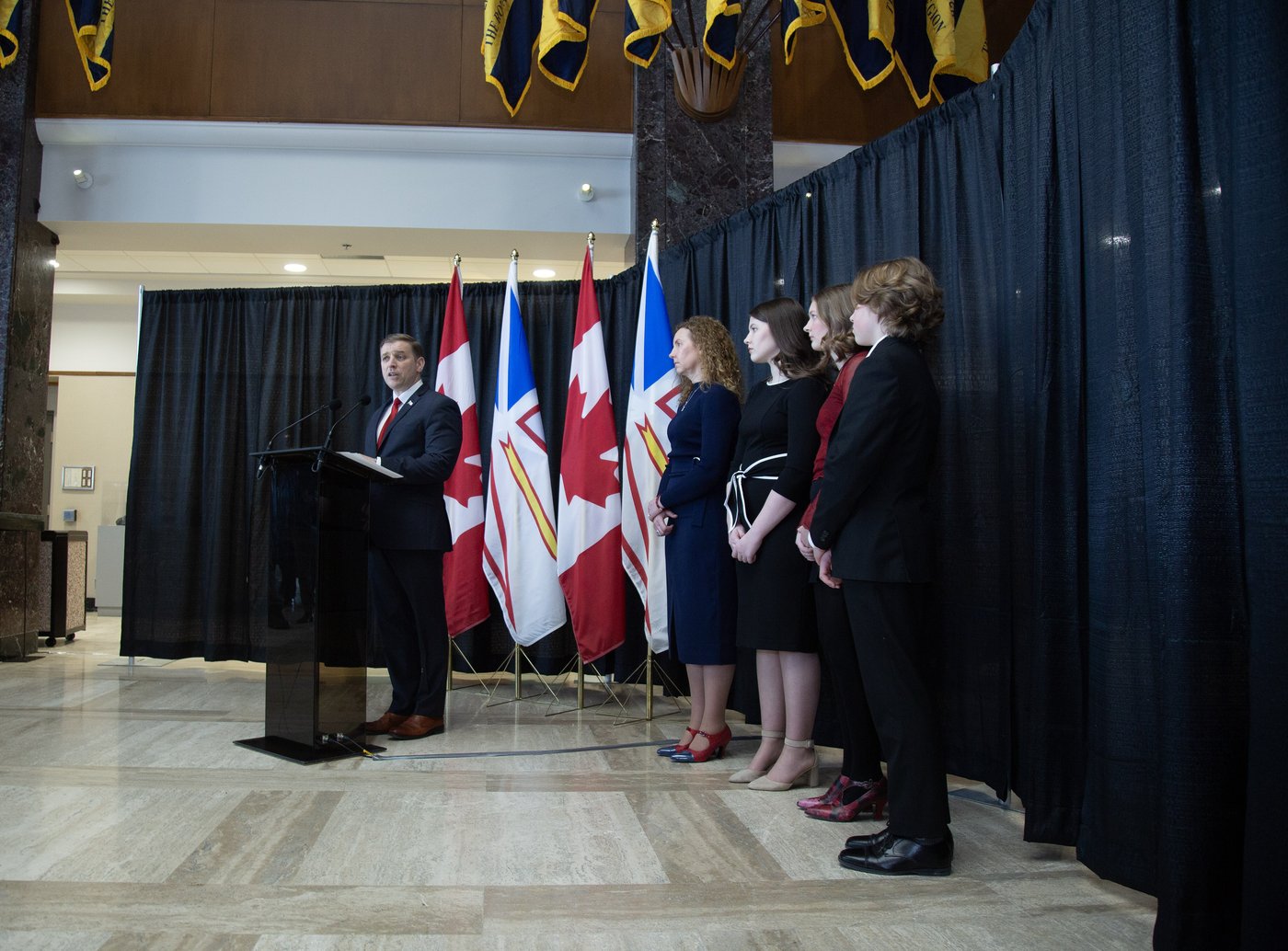 Andrew Furey stepping down