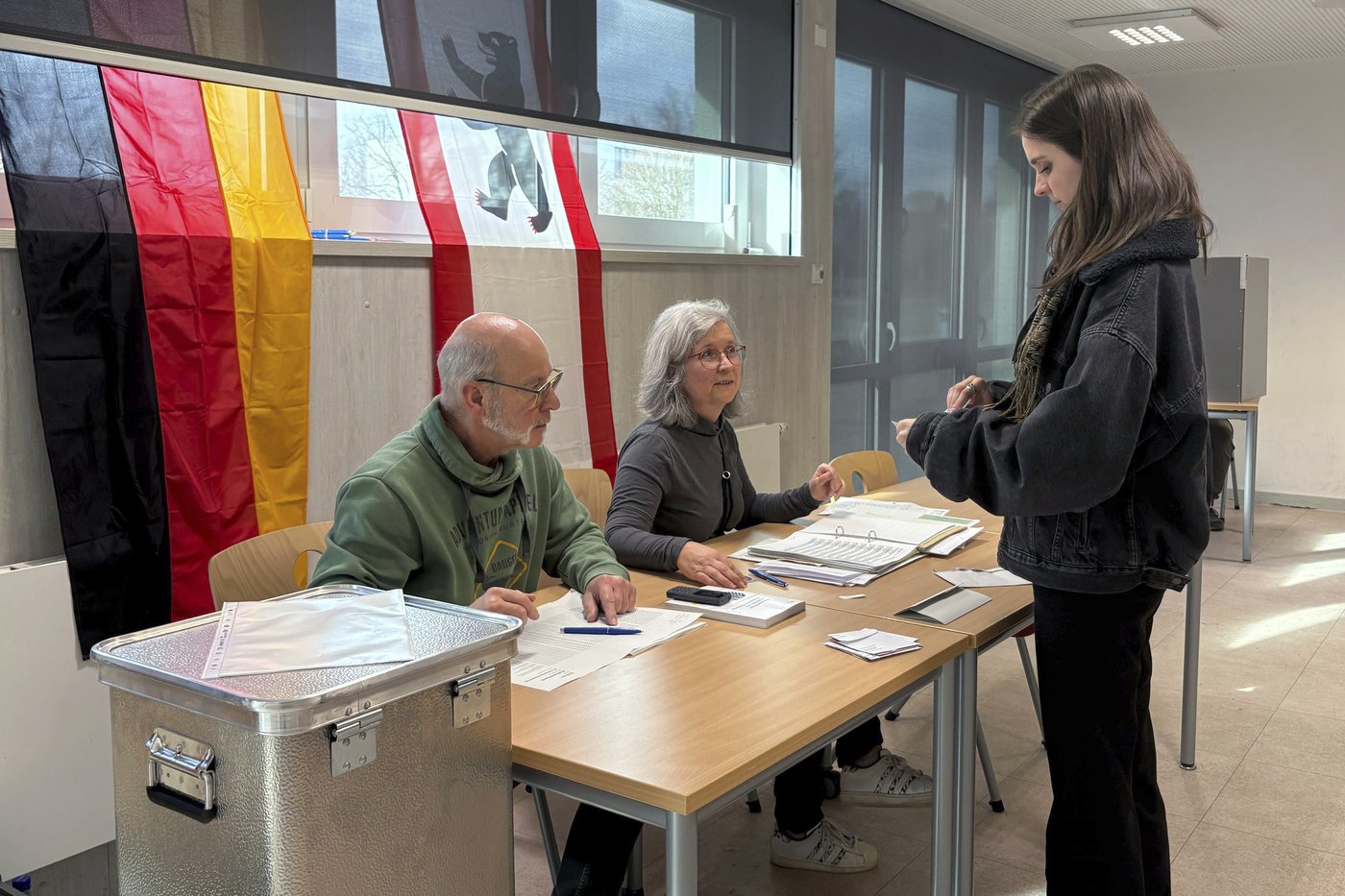 First-time German voter hopes her ballot can offset the shift to the right