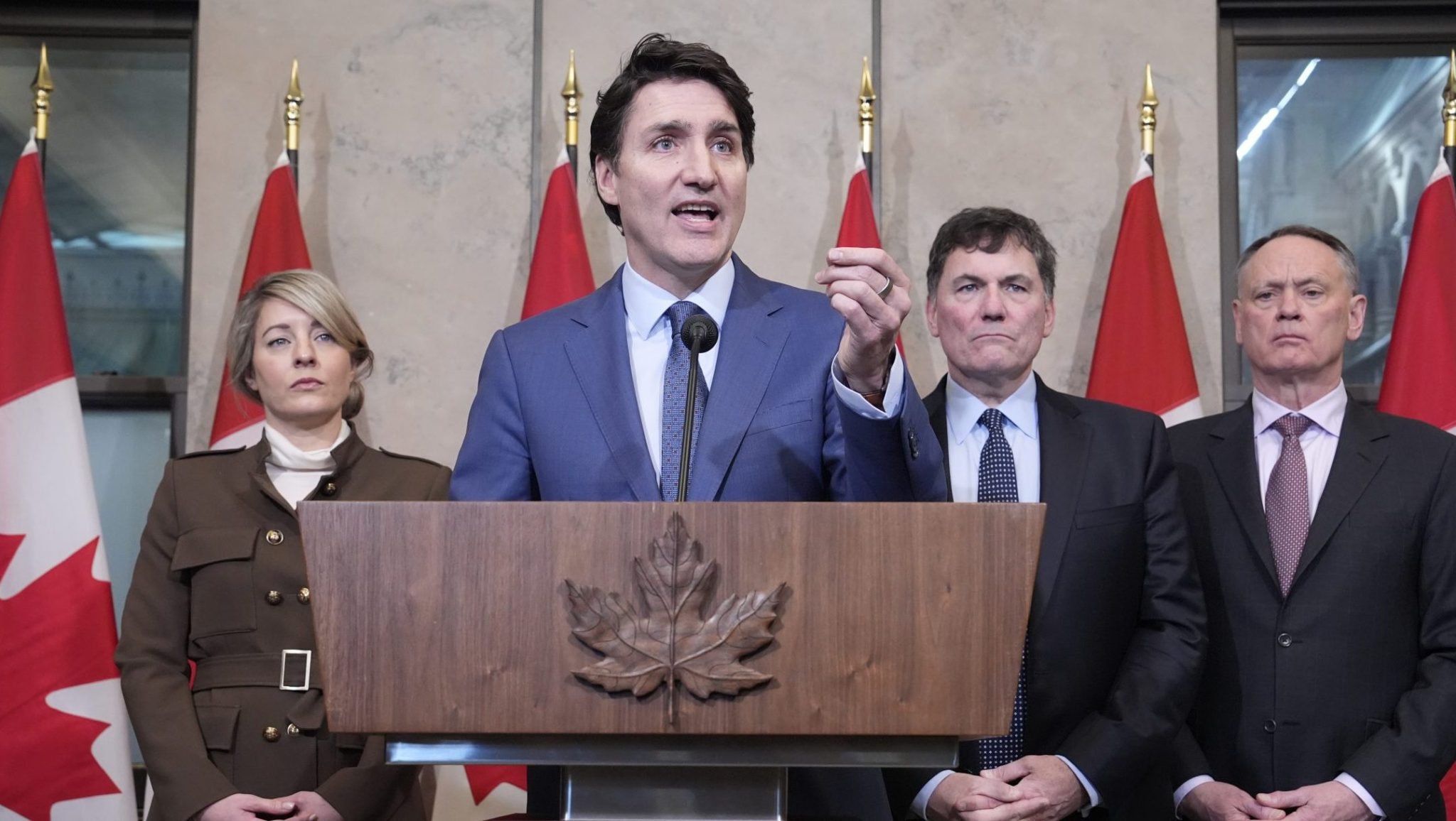 Trudeau says he and the new Liberal leader will decide on his last day ...