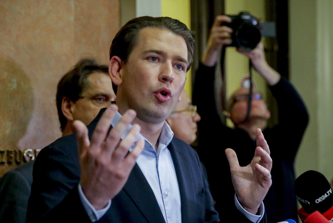 A court acquits former Austrian leader Sebastian Kurz of making false ...