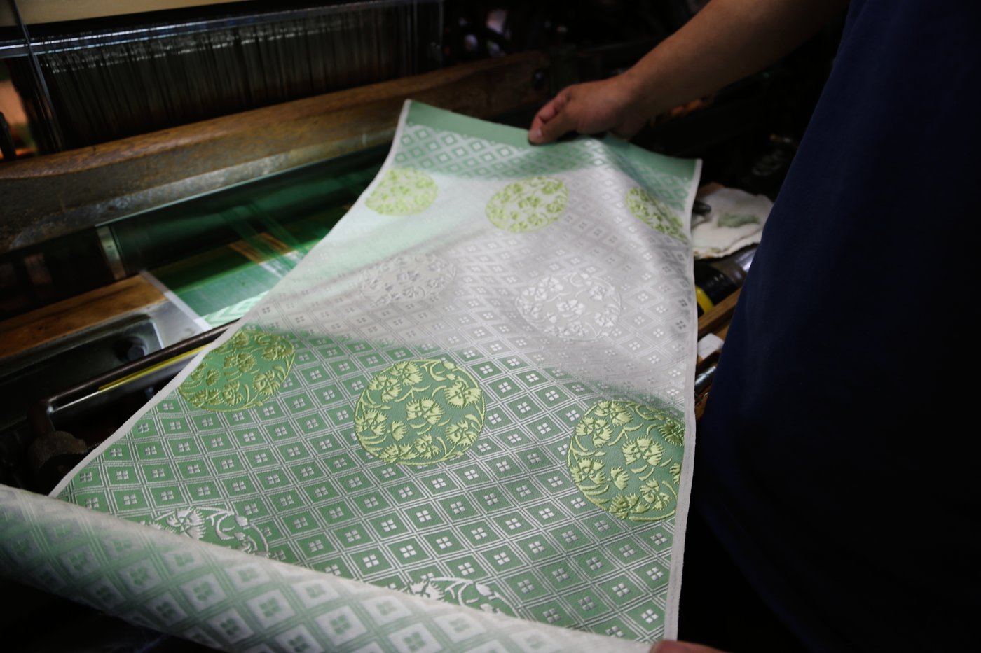 Tradition meets AI in Nishijinori weaving style from Japan's ancient ...