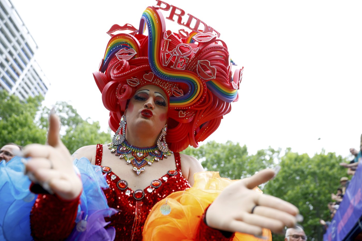 Berlin celebrates Pride parade with techno beats and rainbow flags