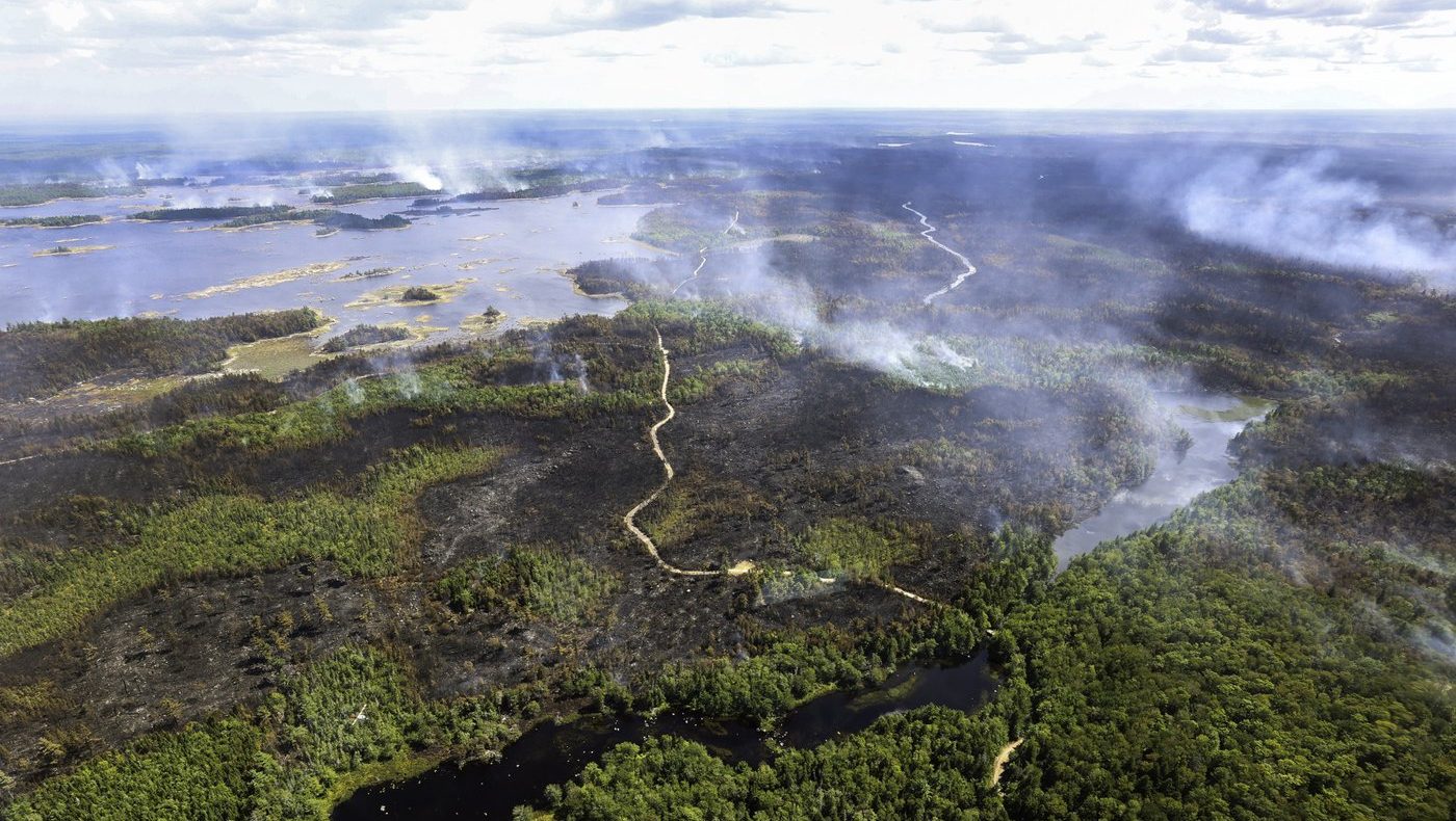 Nova Scotia's Long Lake wildfire 'being held' after burning for almost ...