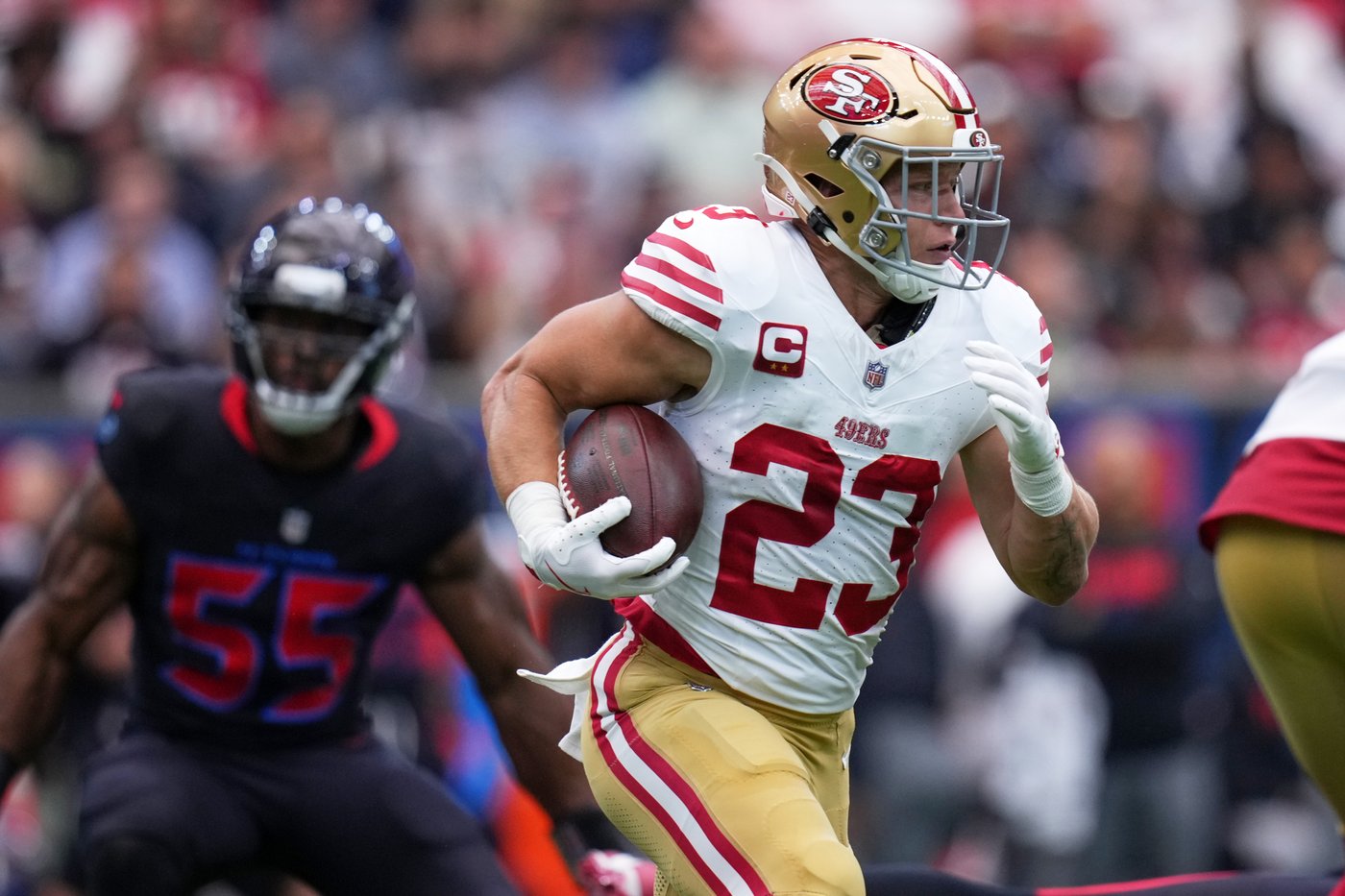 Christian McCaffrey and Jim Harbaugh are among 32 nominees for the NFL ...
