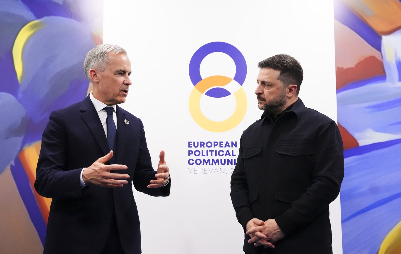 Carney announces new sanctions on Russia during G7 meeting with Zelenskyy