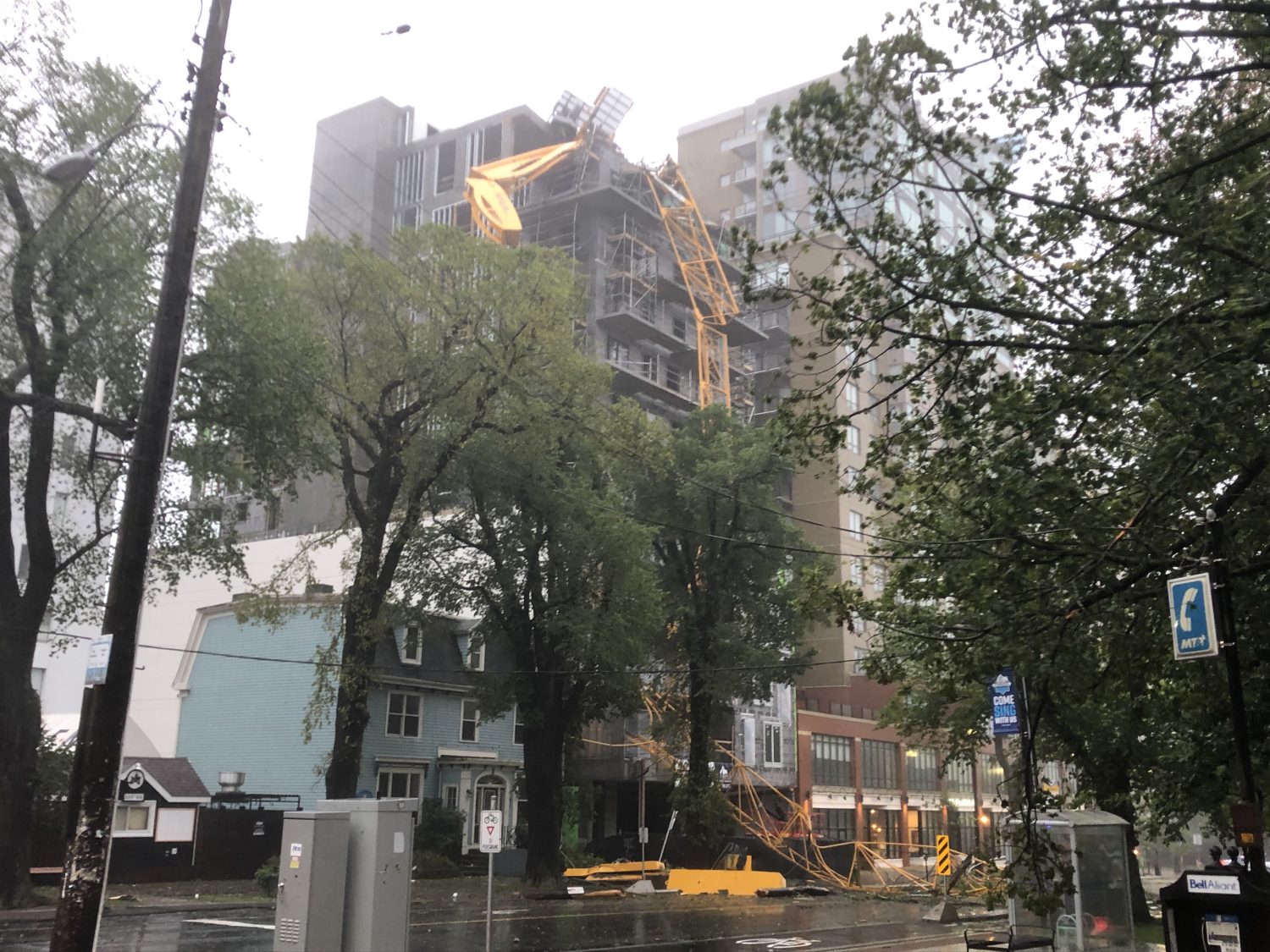 Localized state of emergency around construction crane renewed ...