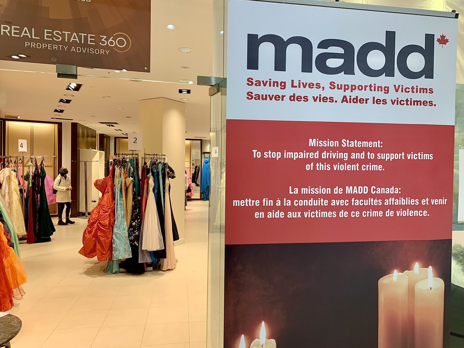 MADD Canada holds dress drive in Sunnyside Mall for graduating youth ...