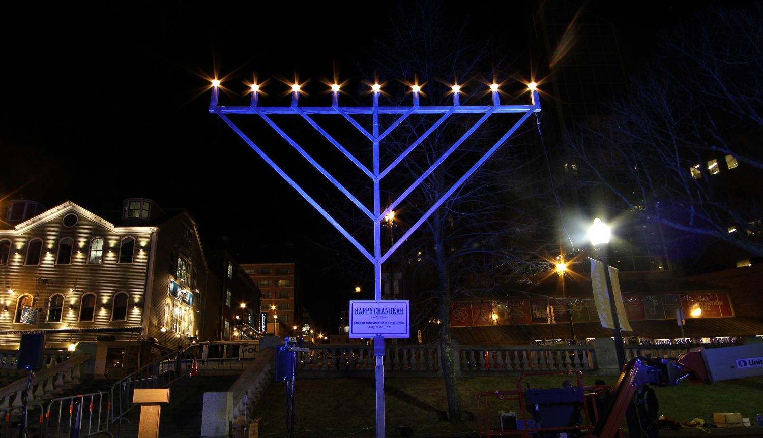 Halifax to celebrate Hanukkah with lighting of Canada's largest Menorah