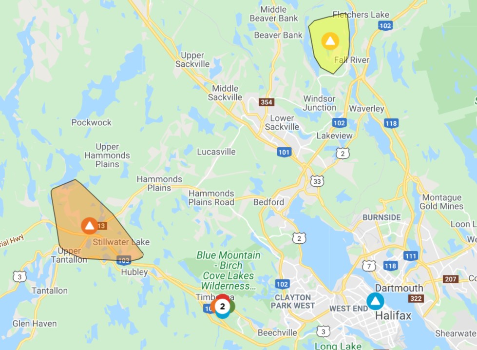 Power restored after thousands left in the dark on Wednesday morning (UPDATE) | CityNews Halifax