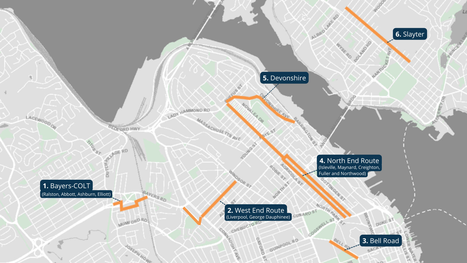 Interim bikeway improvement measures coming to several corridors